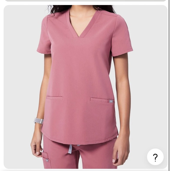 Figs | Tops | Figs Scrubs Casma Top Rare Women Mineral Mauve Blush Size ...